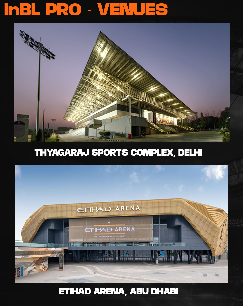 InBL Pro - Venues - InBL Pro